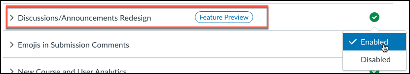 Canvas LMS – Discussions Redesign : The Center for Teaching and Learning